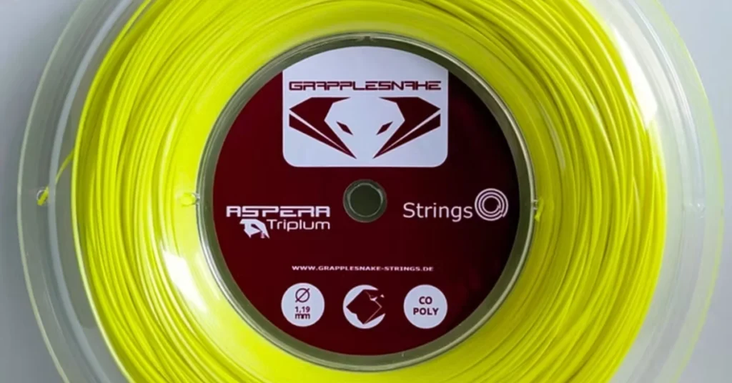 Grapplesnake Aspera Triplum Tennis String Review