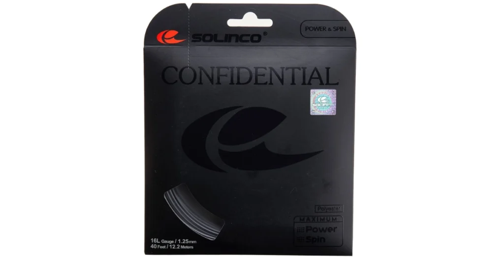 Solinco Confidential Tennis String Review
