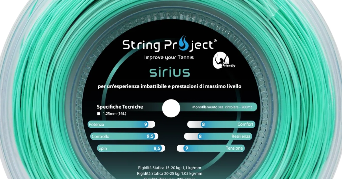 String Project Sirius Tennis String Review